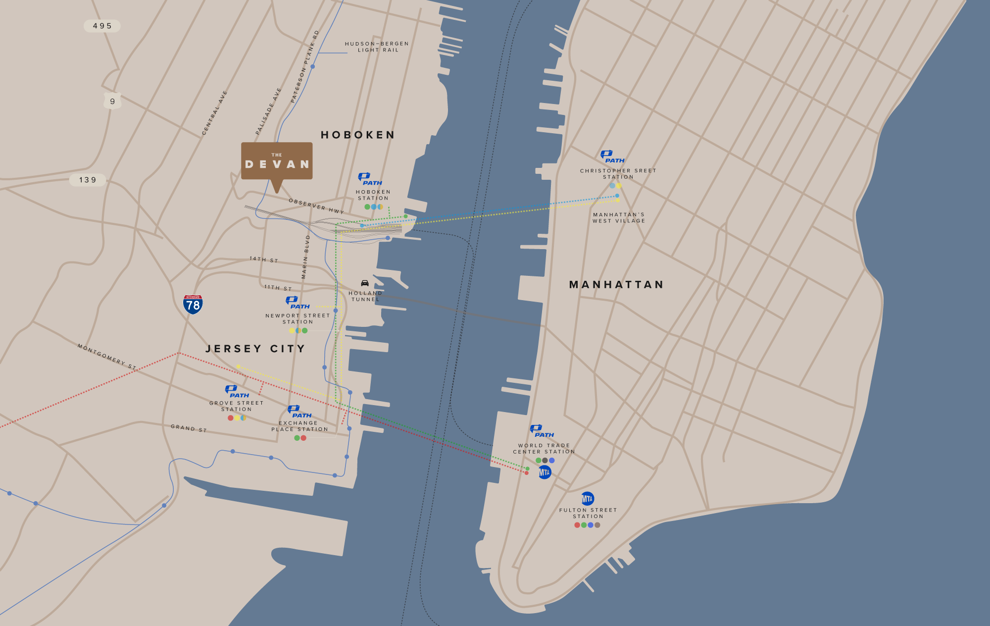 Apartments in Jersey City | The Devan